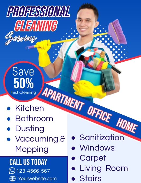 Modèle cleaning services flyer Junk Removal Services | PosterMyWall