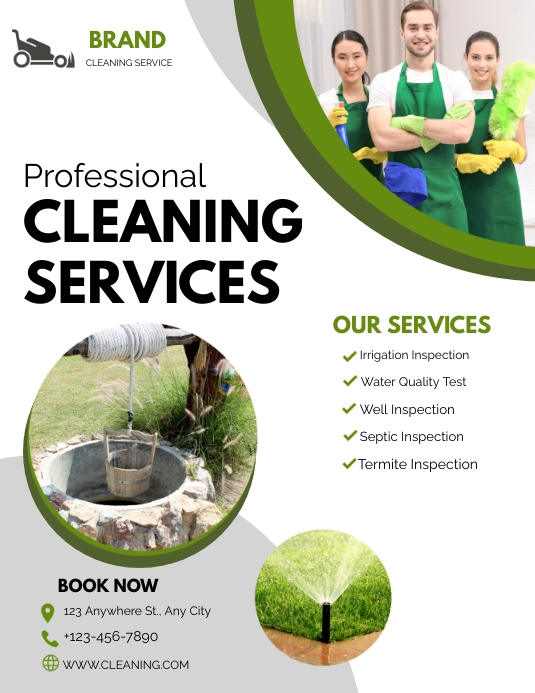 CLEANING SERVICES TEMPLATE | PosterMyWall