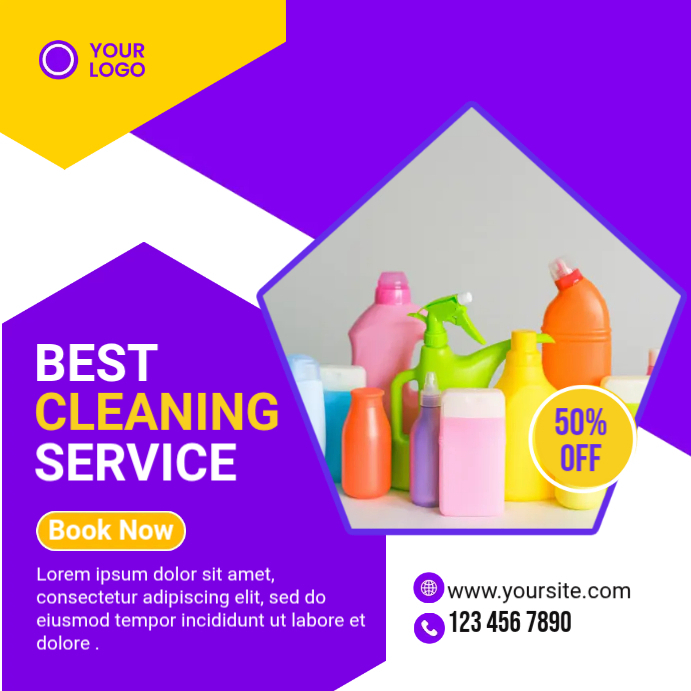 Cleaning Services Template | PosterMyWall