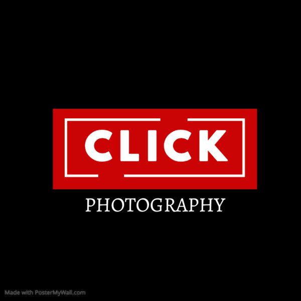 CLICK Photography logo design template 2024 | PosterMyWall