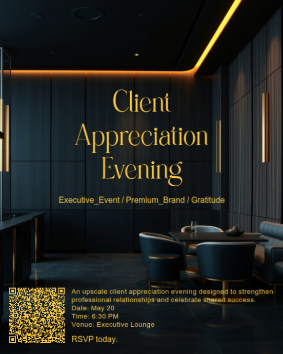 Plantilla de Client Appreciation Instagram Portrait Post | PosterMyWall