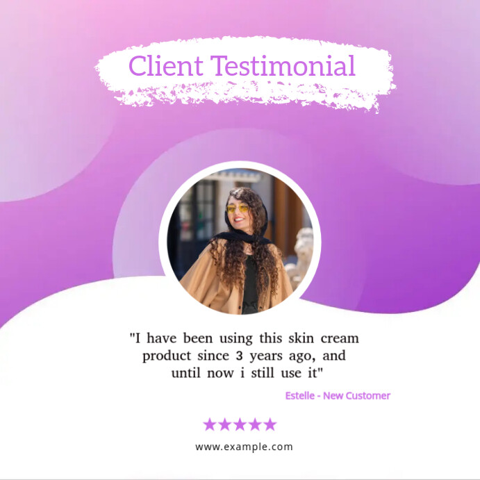 Client Testimonial Instagram post Template | PosterMyWall
