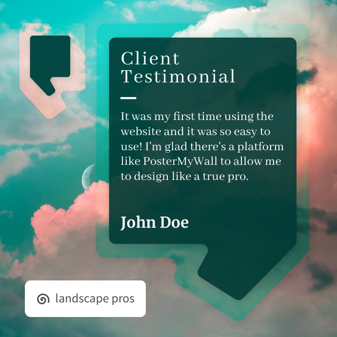 Client testimonials | PosterMyWall