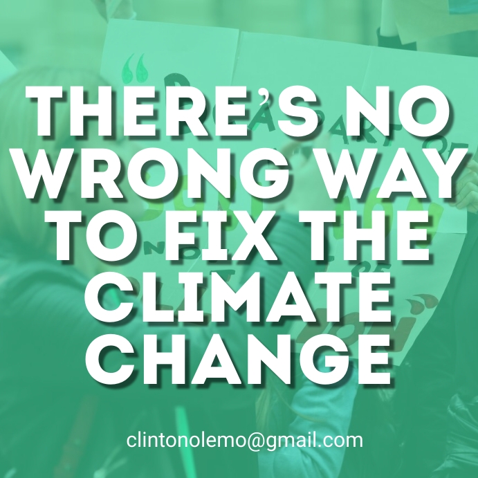 CLIMATE CHANGE CAMPAIGN (1) Template | PosterMyWall