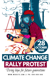 Climate Change Poster Template | PosterMyWall