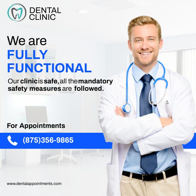 Plantilla de Clinic Appointment Ads | PosterMyWall