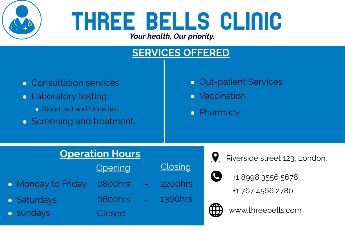 Plantilla de Clinic banner template | PosterMyWall