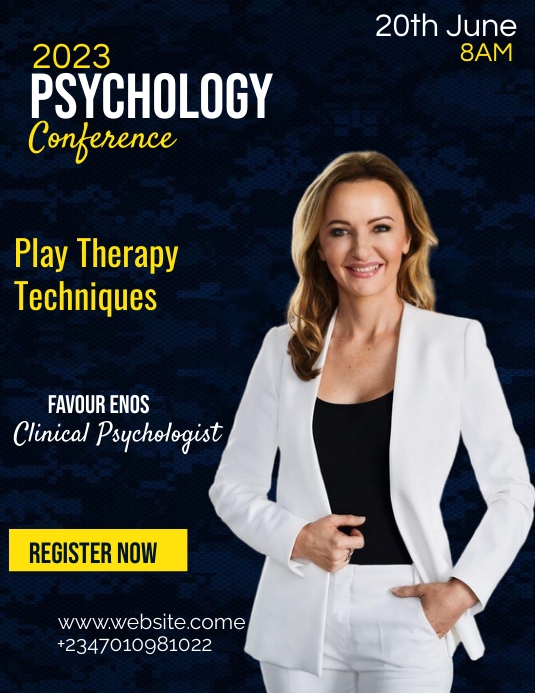 Clinical psychology template | PosterMyWall