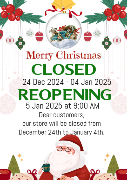 Closed Template | PosterMyWall