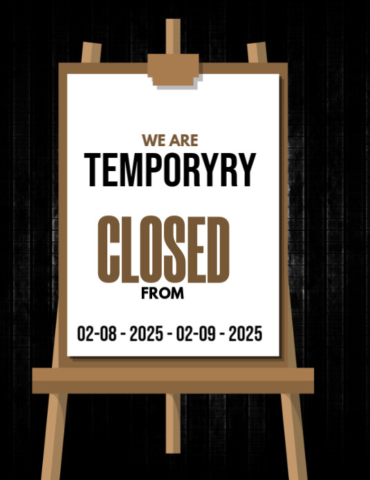 Closed Template | PosterMyWall