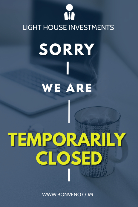 CLOSED Template | PosterMyWall