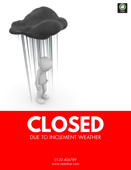 CLOSED Template | PosterMyWall