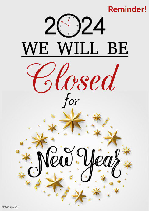 Office Closed Office Closure For The Lunar New Year Holiday