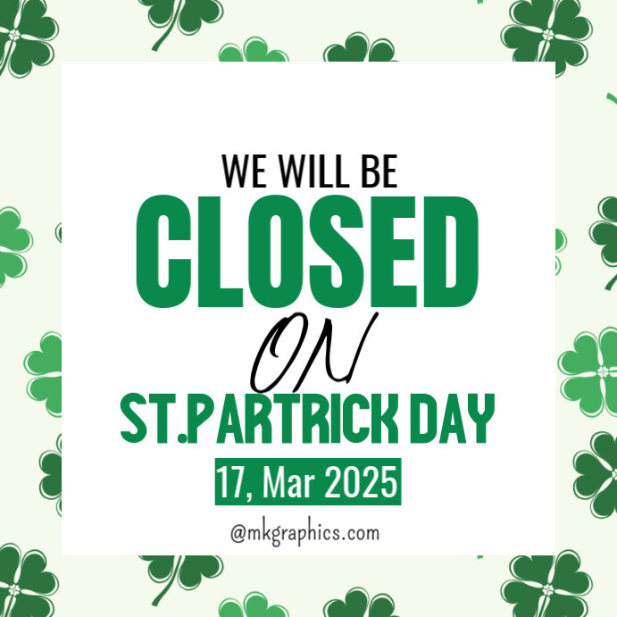 Copy of Closed | PosterMyWall