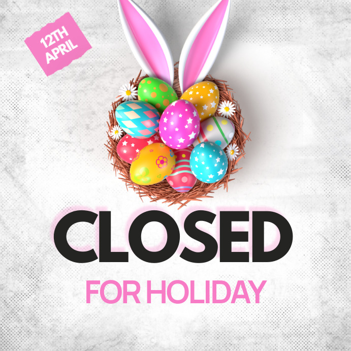 Copy of closed for holidays | PosterMyWall