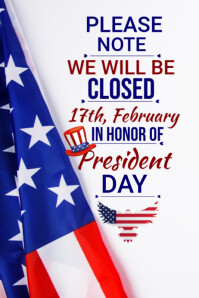 Happy President Day of USA 2025 Template | PosterMyWall