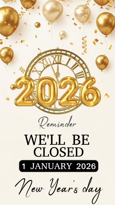 closed new year 2026 Template | PosterMyWall