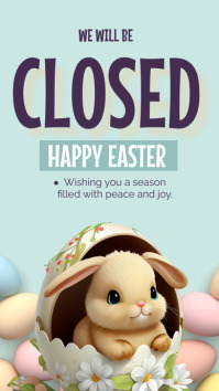 closed for Easter Template | PosterMyWall