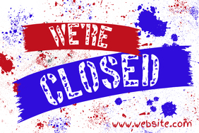 Customizable Design Templates for Closed Sign | PosterMyWall