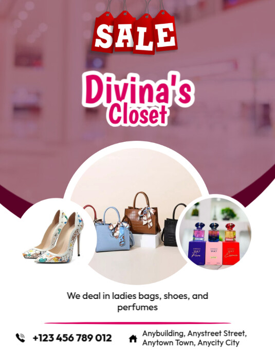 Plantilla de Closet boutique poster | PosterMyWall