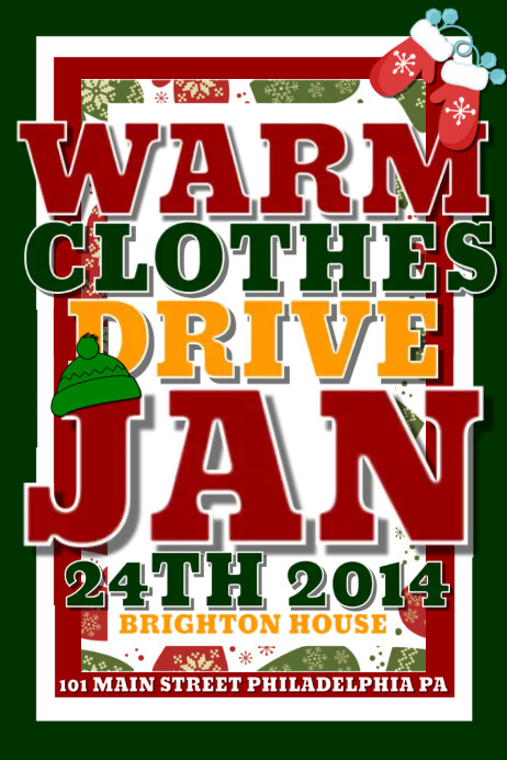 Plantilla de Unidad de Ropa | PosterMyWall