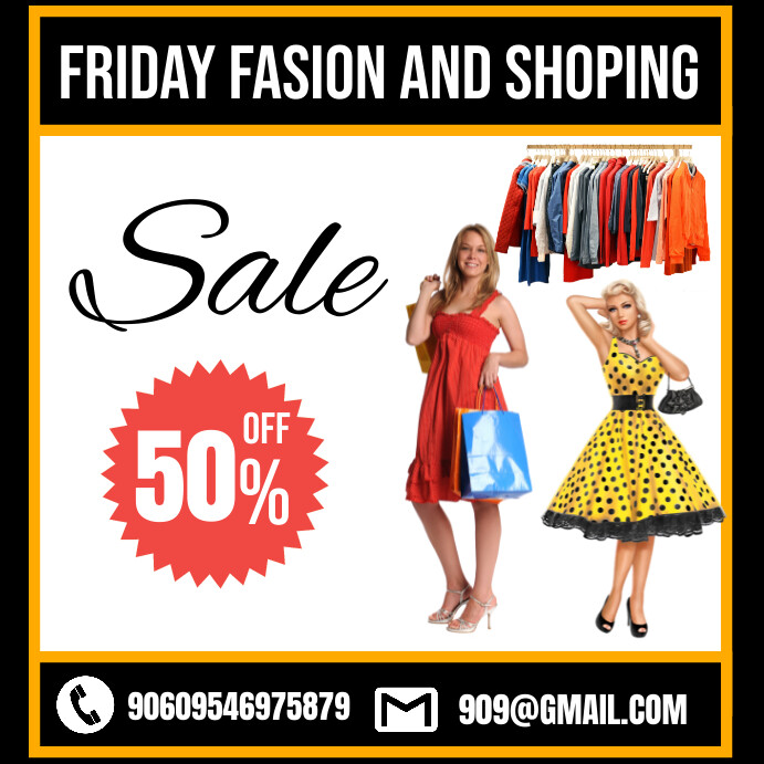 clothing boutique flyers Template | PosterMyWall