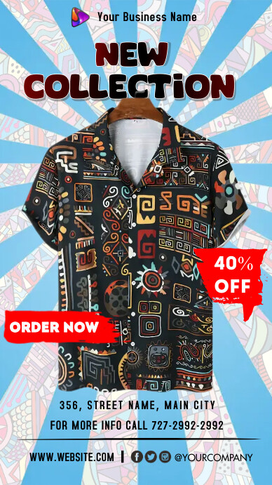 Clothing Business Flyer Templat | PosterMyWall