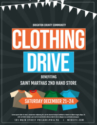 Clothing Drive Template | PosterMyWall