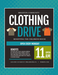 Clothing drive Template | PosterMyWall