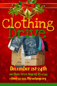 Clothing Drive Template | PosterMyWall