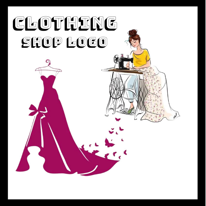 clothing shop logo Template | PosterMyWall