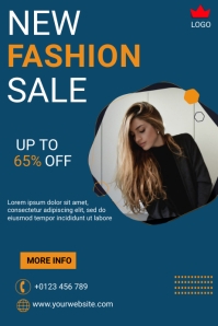 CLOTHING SHOP SALE TEMPLATE | PosterMyWall