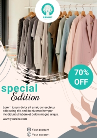 CLOTHING SHOP SALE TEMPLATE | PosterMyWall
