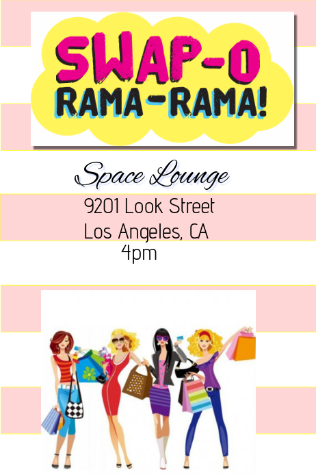 Clothing Swap | PosterMyWall