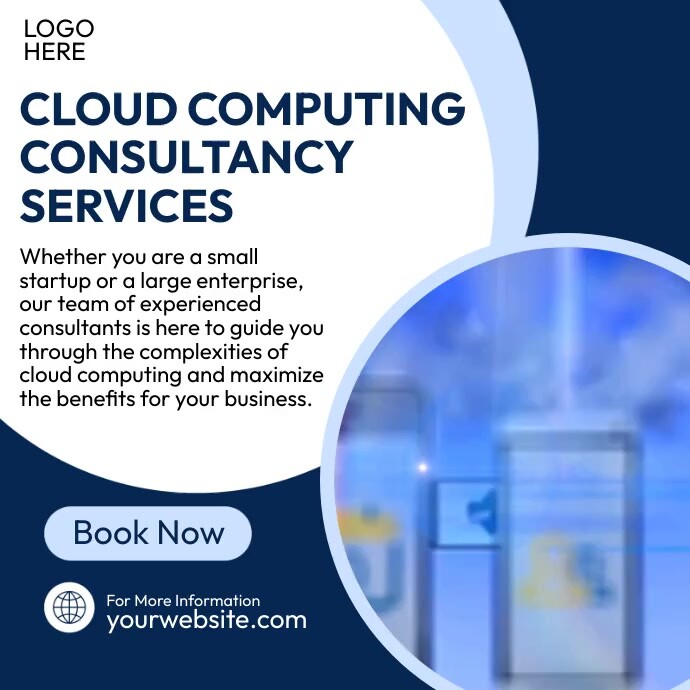Cloud Computing Services Template | PosterMyWall
