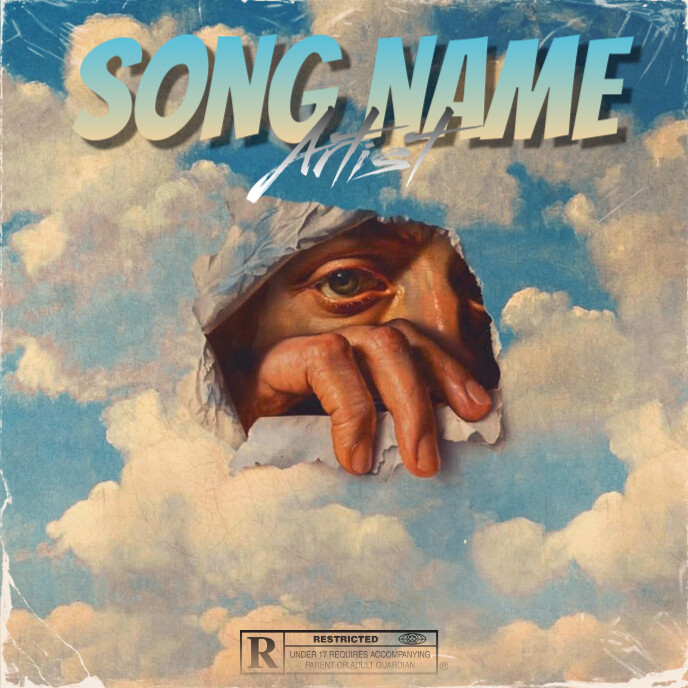 Modèle Cloud Eye Album Cover | PosterMyWall