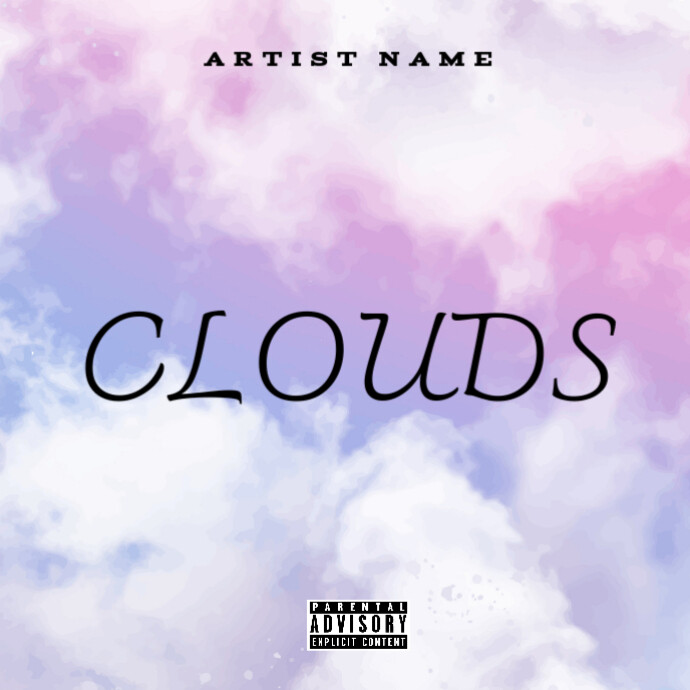 Copy of Clouds Mixtape Album Cover Album Cover | PosterMyWall