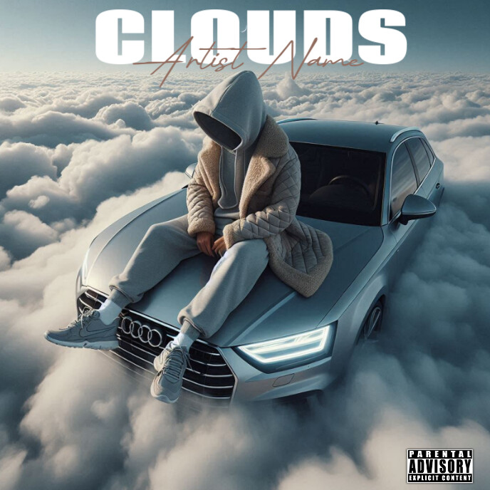 Copy of Clouds Mixtape Album Cover Album Cover | PosterMyWall