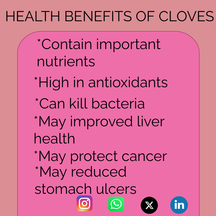 Plantilla de Clove's | PosterMyWall