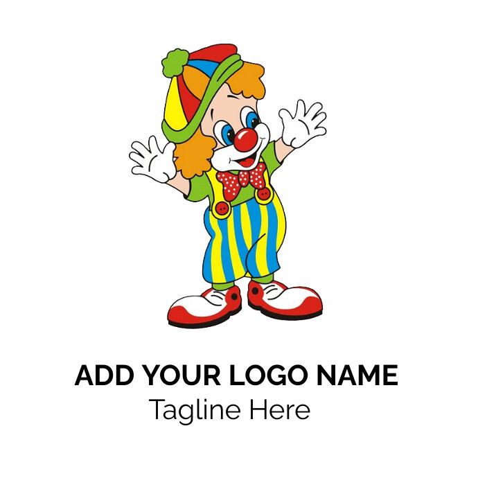 clown circus logo Template | PosterMyWall