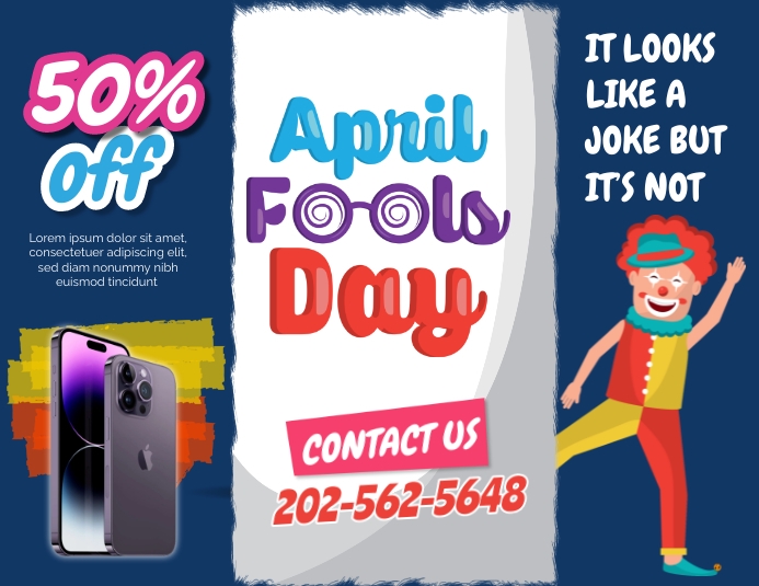 Clown Sale Prank Template | PosterMyWall