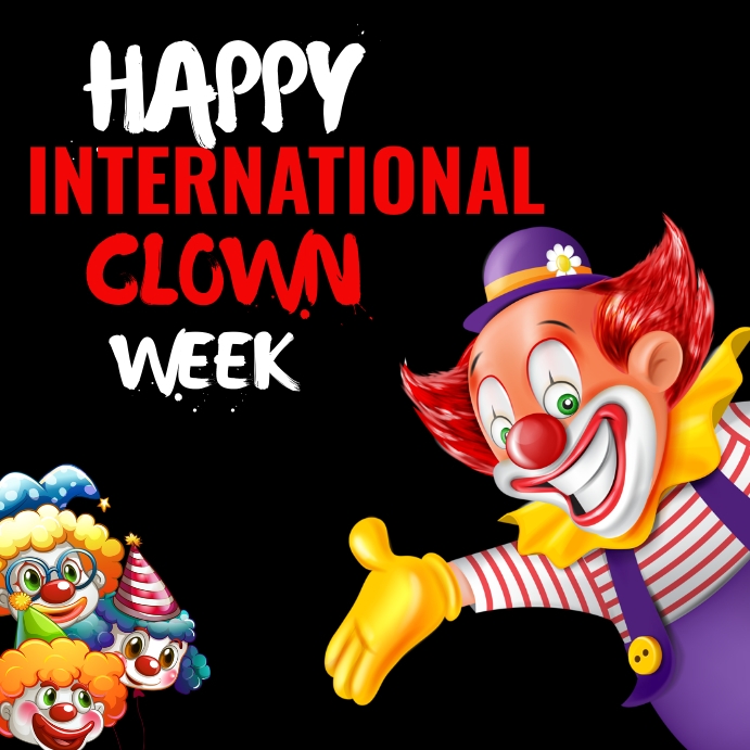 Clown week Template | PosterMyWall
