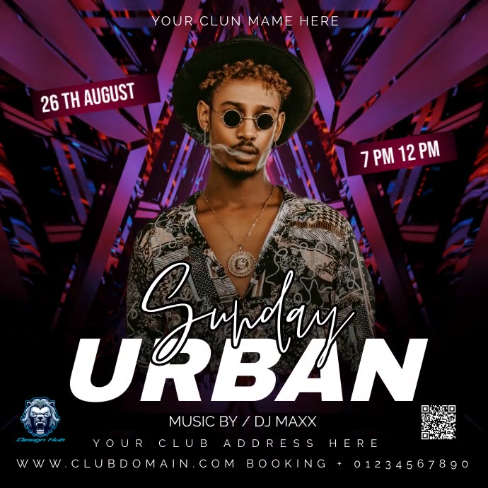 CLUB Template | PosterMyWall