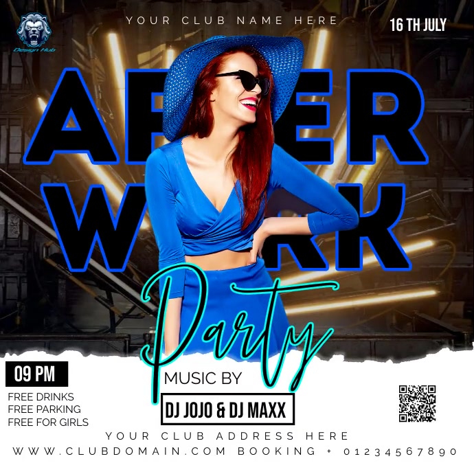 CLUB Template | PosterMyWall