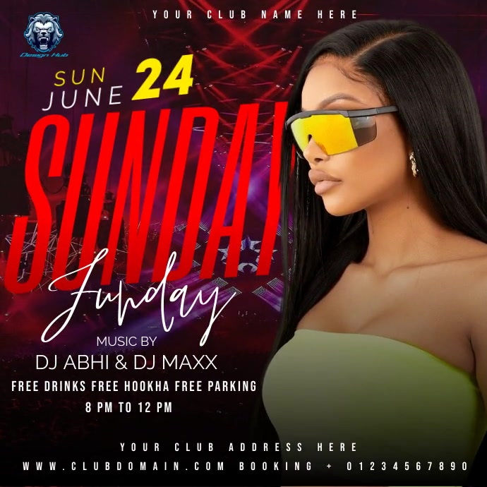 CLUB Template | PosterMyWall