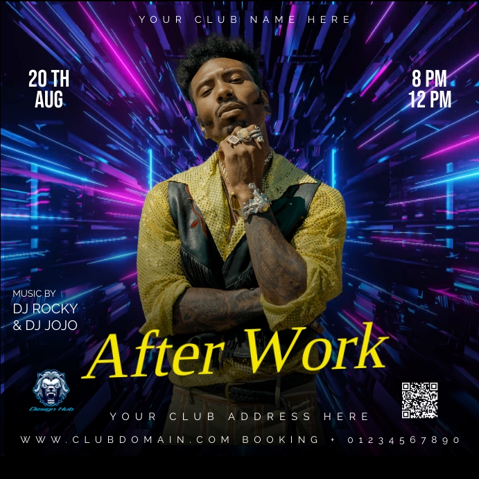 CLUB Template | PosterMyWall