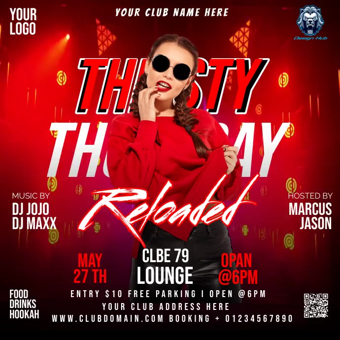 CLUB Template | PosterMyWall