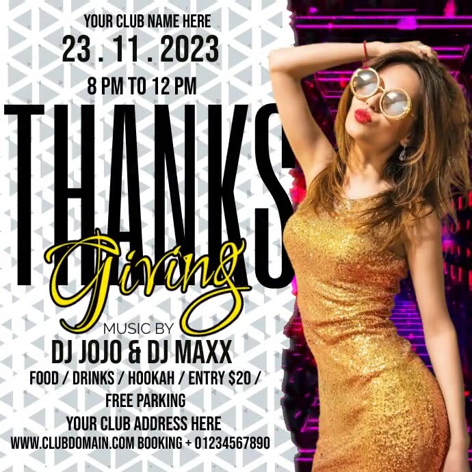 CLUB Template | PosterMyWall