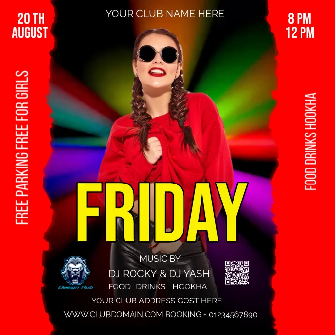 CLUB Template | PosterMyWall