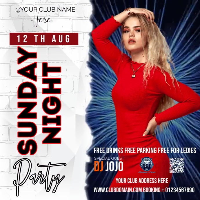 CLUB Template | PosterMyWall